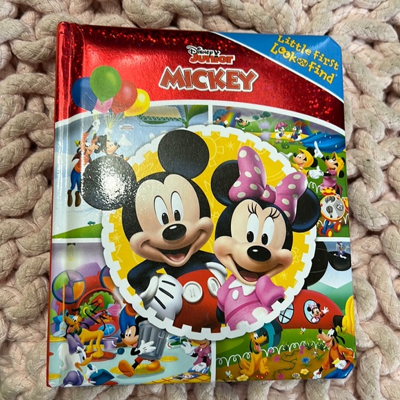 Other | Disney Junior Mickey Little First Look And Find Book | Poshmark
